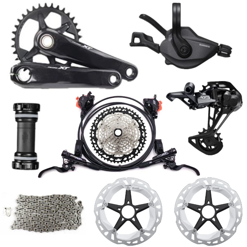 Shimano Deore Xt M8100 Groupset 30t 32t 34t 36t 170 175 Pedaleira ...