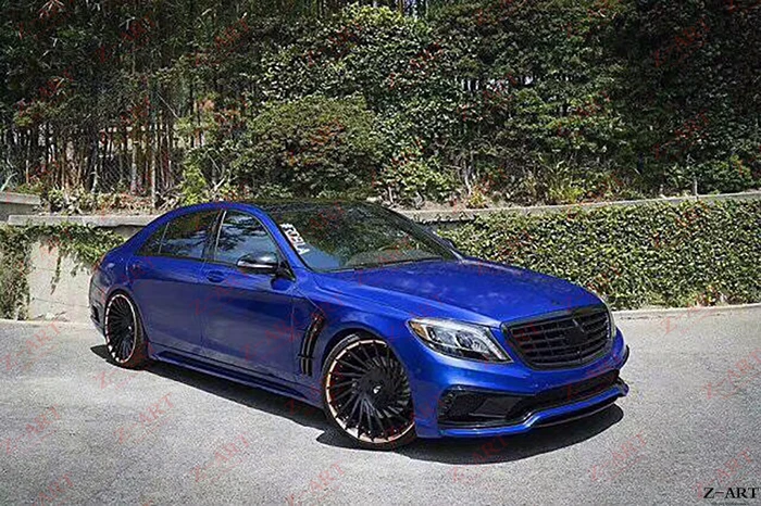 Z-ART wide body kit for Mercedes Benz S CLASS W222 prefacelift tuning ...