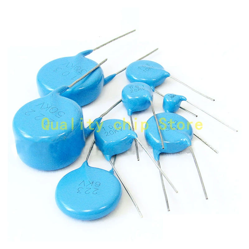 2pcs 40kv 101 100pf 40kv101 High Voltage Ceramic Chip Ceramic Capacitor ...