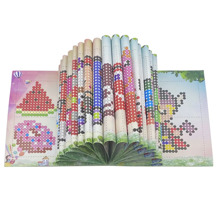 Perler Study Manual Bead 5mm Drawing Pattern Atlas Hama Beads Tool Book ...