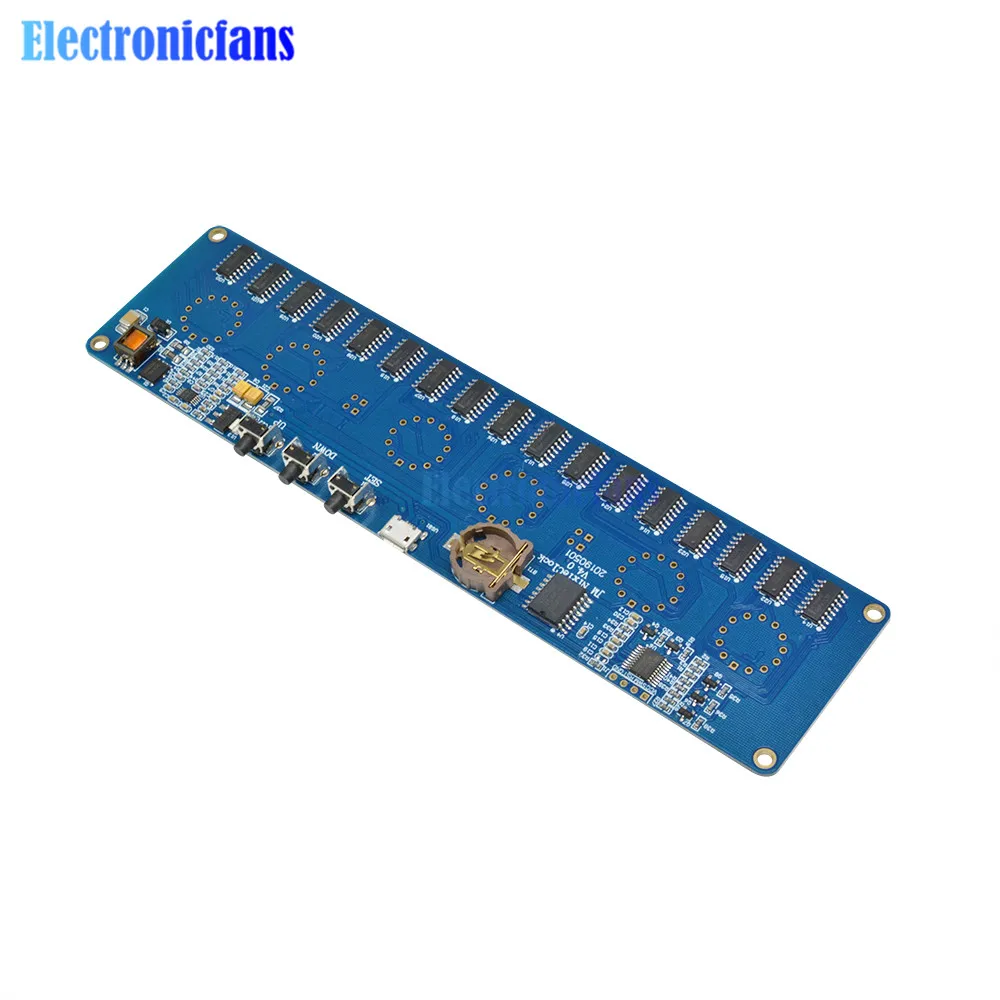 Dc 12v Stm8s005 Control In14 Tube Digital Led Clock Lamp Clock Chip Ic ...