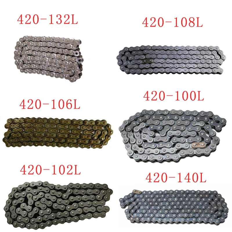 420 Chain Motorcycle | 420 Chain 132 Links | Link Drive Chain | Drive ...