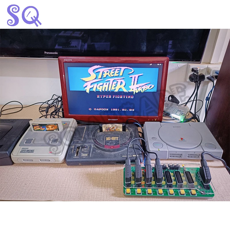 Switcher-autom-tico-7-em-1-Sa-da-de-V-deo-Mini-Scart-Distribuidor-Autom ...