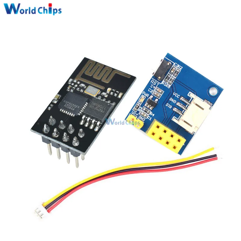 ESP8266 ESP01 ESP 01 WS2812 RGB LED Controller Module for Arduino IDE WS2812 Light Ring Smart ...