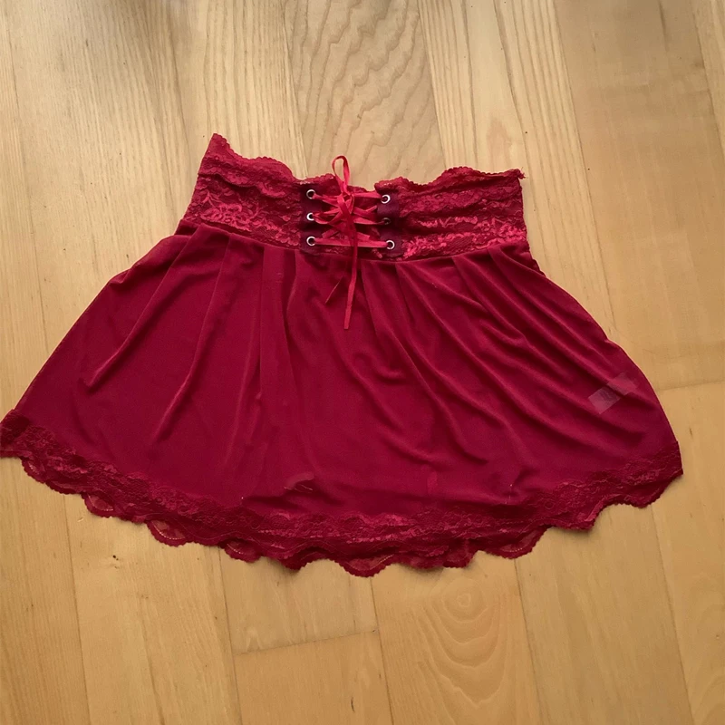 Soutien-gorge,Jupe transparente en maille noire et blanche avec porte ...