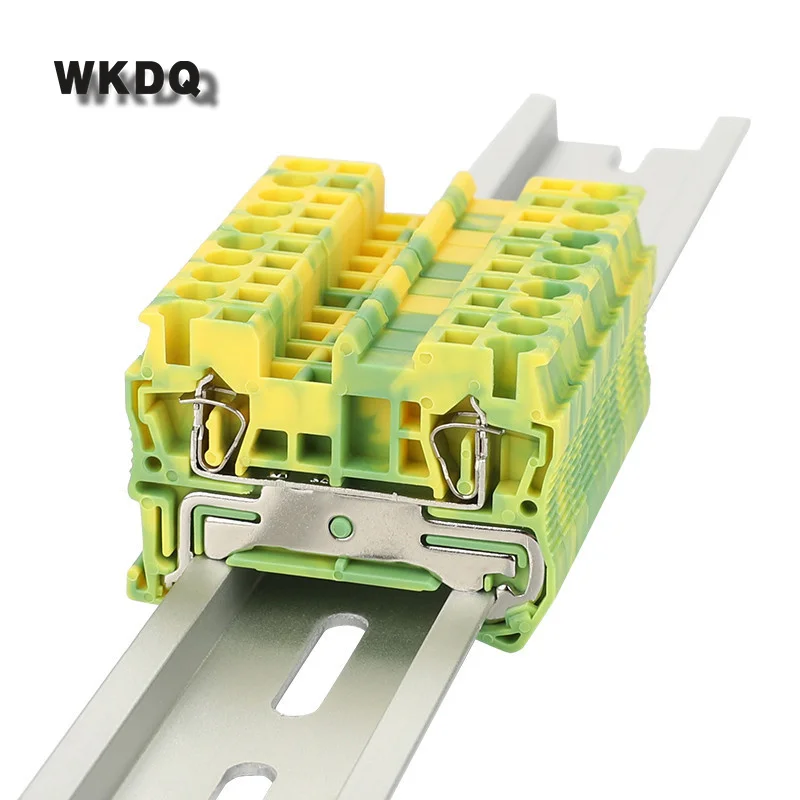 Metal Rail Terminal Block | Metal Ground Connector | Pe Din Terminal ...