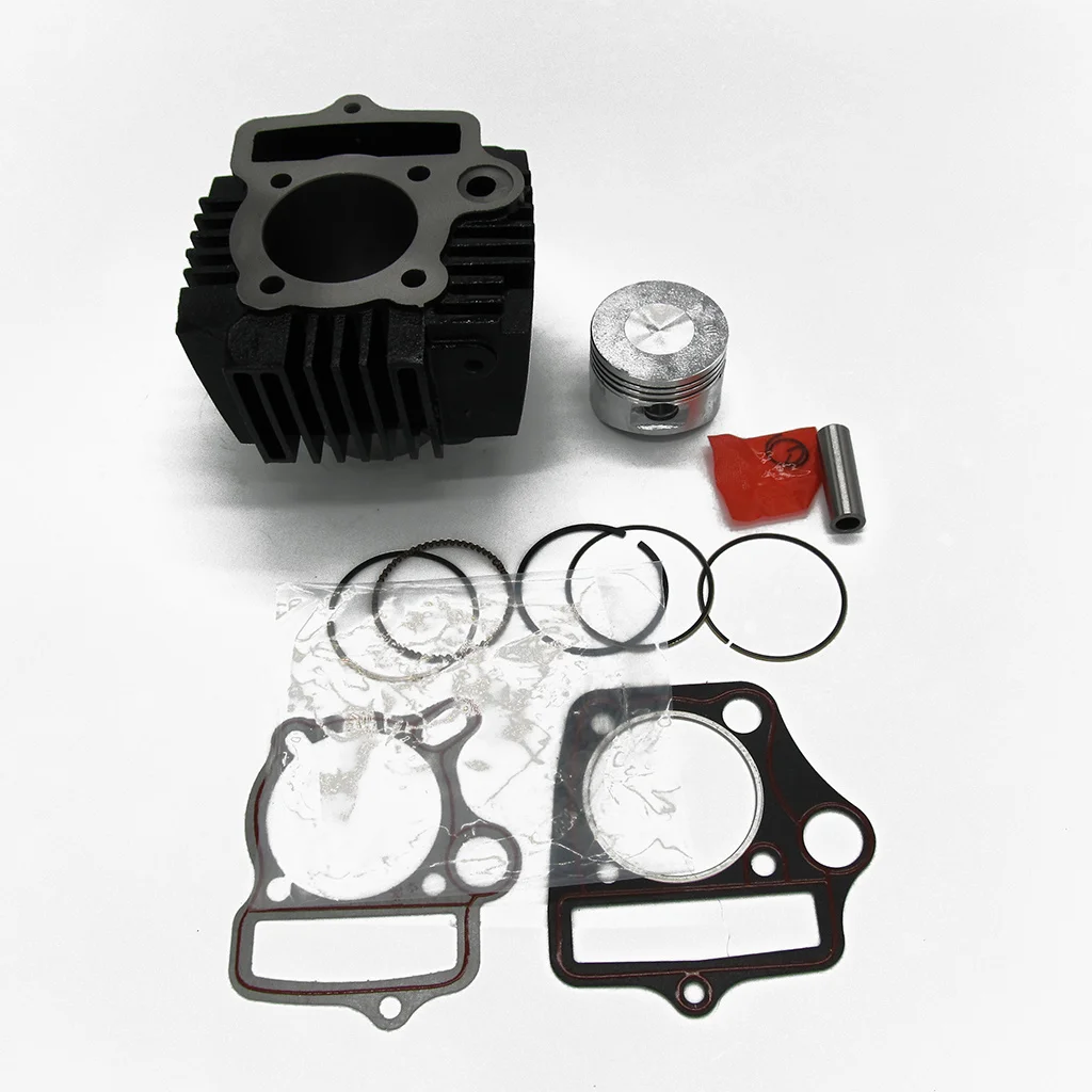 52mm Big Bore Cylinder Piston Gaske Kit For 110CC Motorcycle Dirt Bike ...