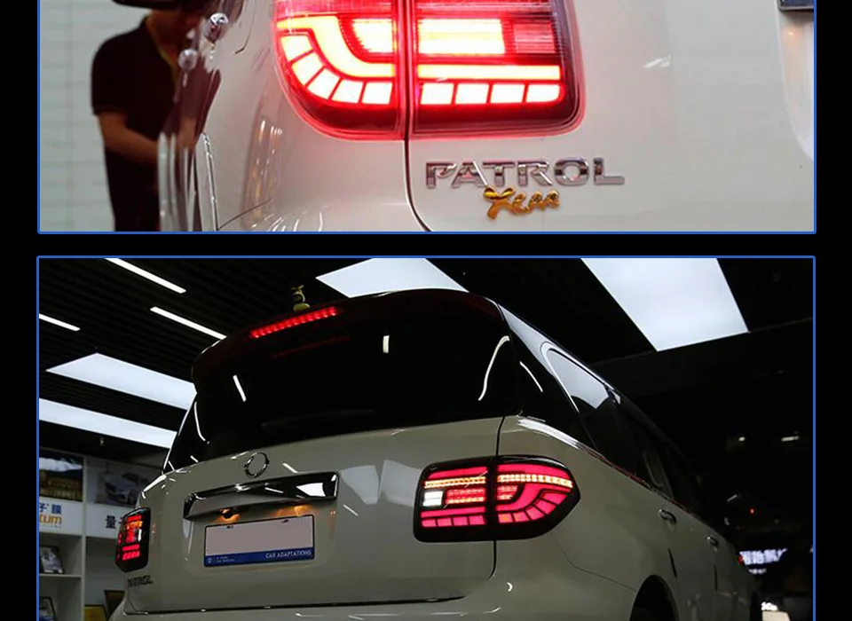 Car Styling Tail lamp light for Patrol Tail Lights 2012-2019 Tourle LED ...