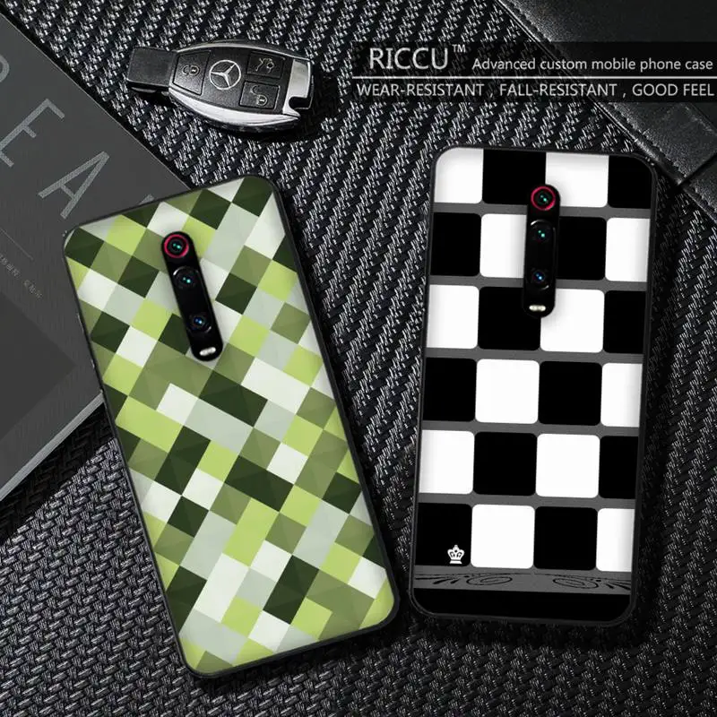 Checkerboard-Checkered-Chess-Board-Phone-Case-For-Redmi-6-4X-7-7A-8-GO ...