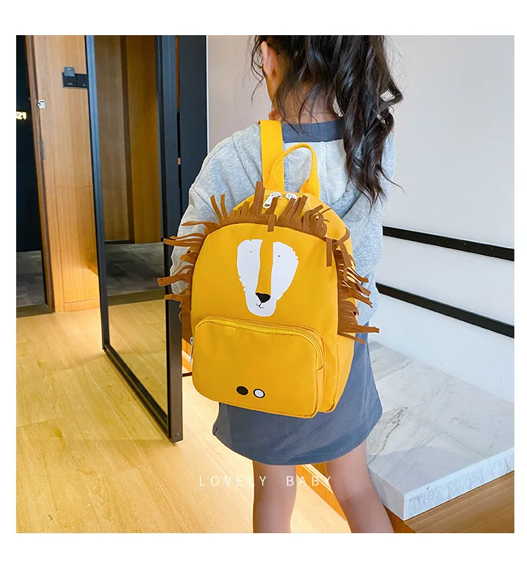 Cartoon Animal backpack for Children Cute Boys School Bags Kindergarten ...