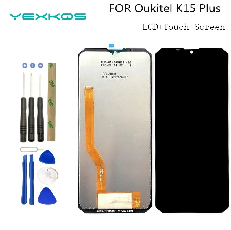 Pantalla-LCD-Original-OUKITEL-K15-plus-montaje-de-digitalizador-con ...