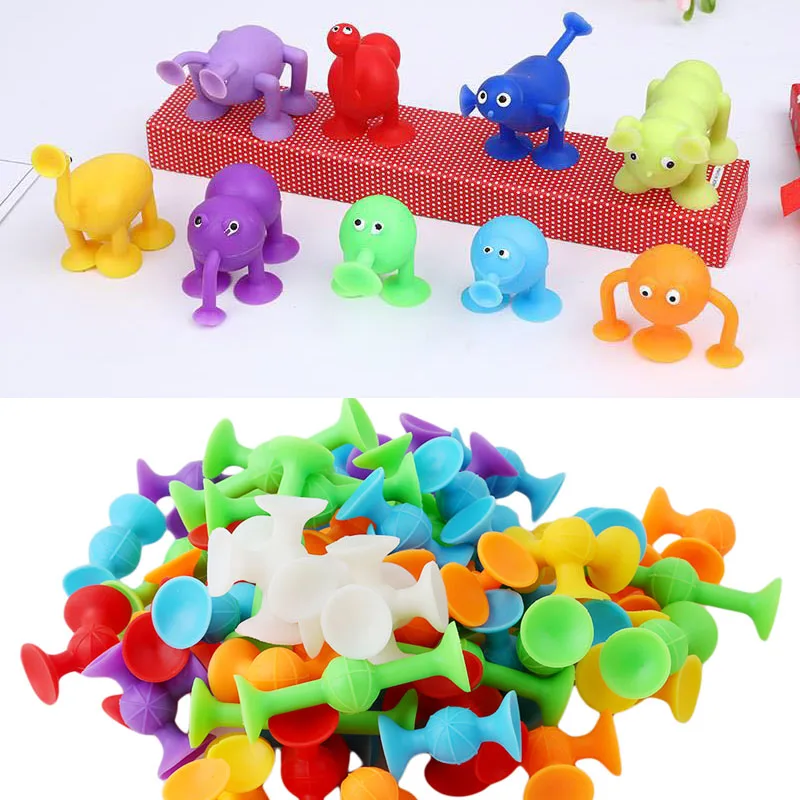 33-72pcs-Villain-Shape-Sucker-Assembled-Suction-Cup-Building-Blocks-Toy ...