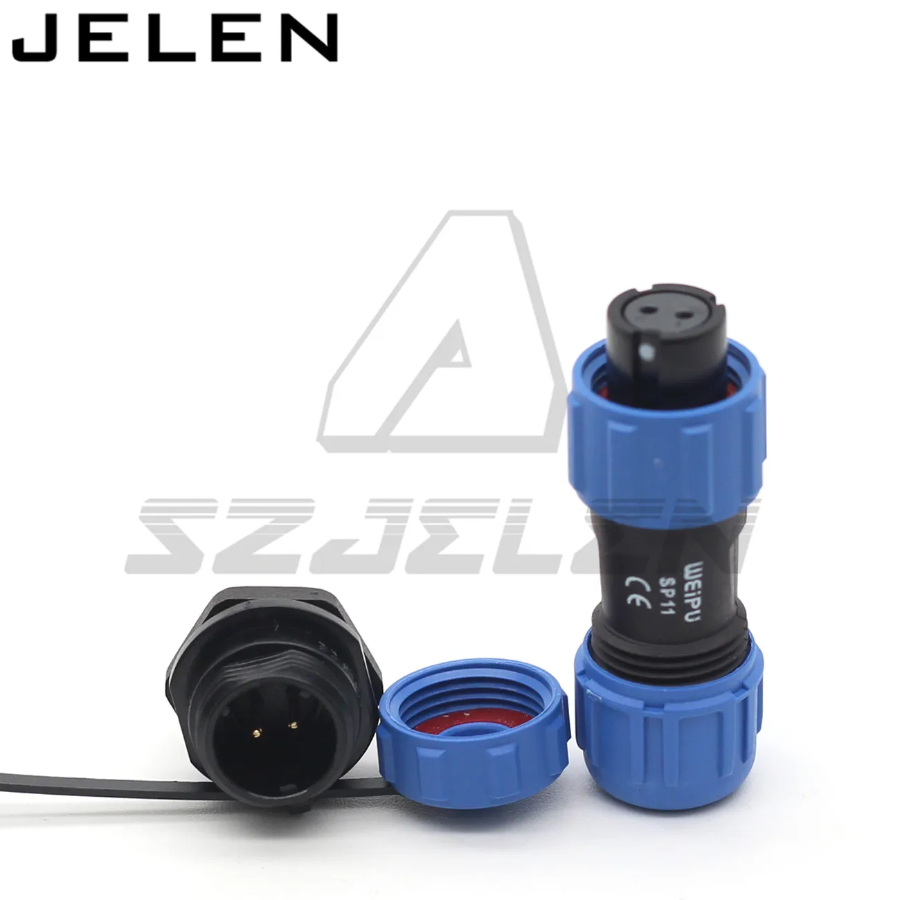 SP11series-IP68-2-pin-Waterproof-Connector-female-plug-Male-socket ...
