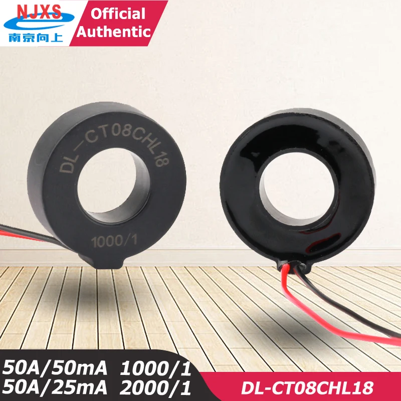 Micro-Precision-Current-Sensor-Transformer-DL-CT08CHL18-50A-50mA-1000-1 ...