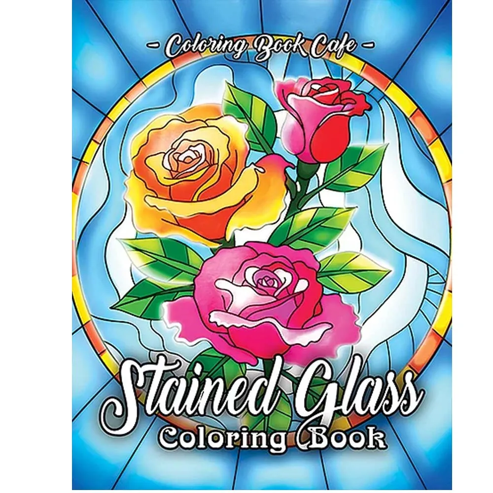 Beauty And The Beast Stained Glass Rose Coloring Pages