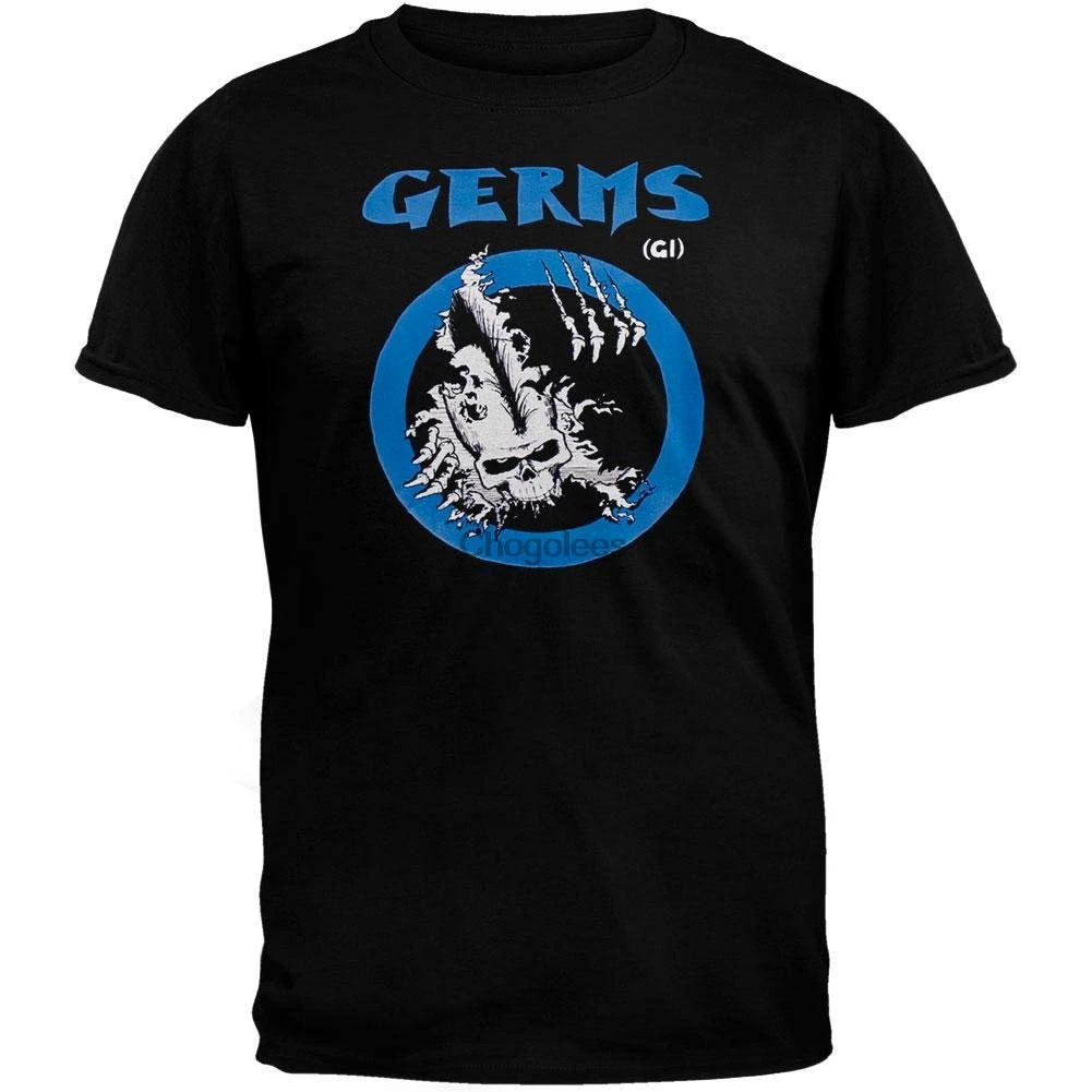 The Germs - Mens Gi Skull T-shirt - Tailor-made T-shirts - AliExpress