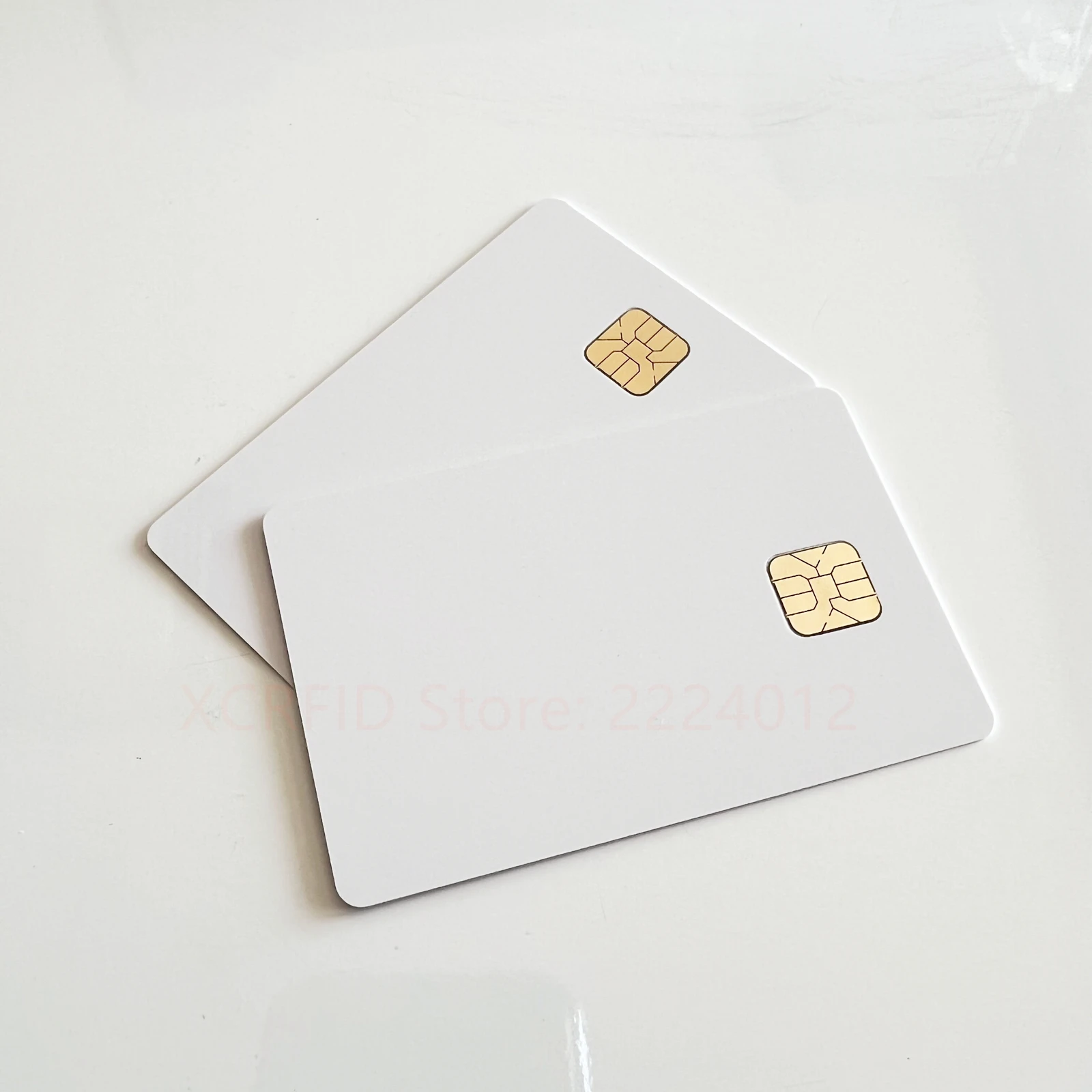 AT24C02 White Contact Smart Chip IC Card ISO 7816 Standard with 256 x 8 ...