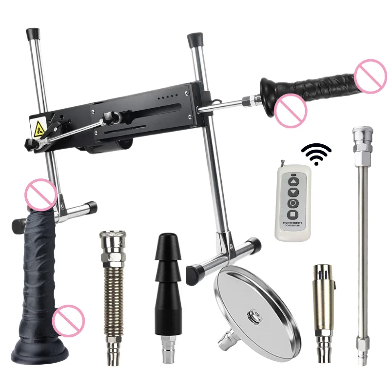 FREDORCH máquina sexual automática para adultos, vibrador de engranaje Turbo con consolador vau ...