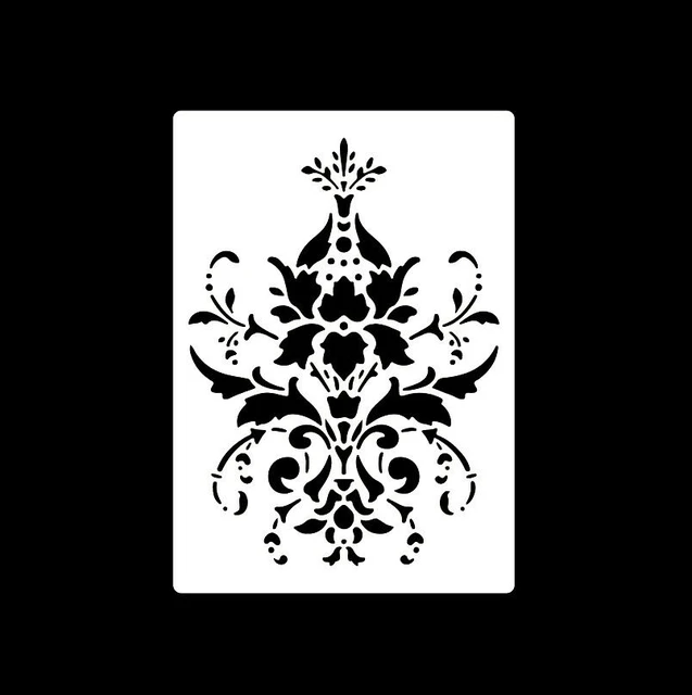 Formal Damask Stencils