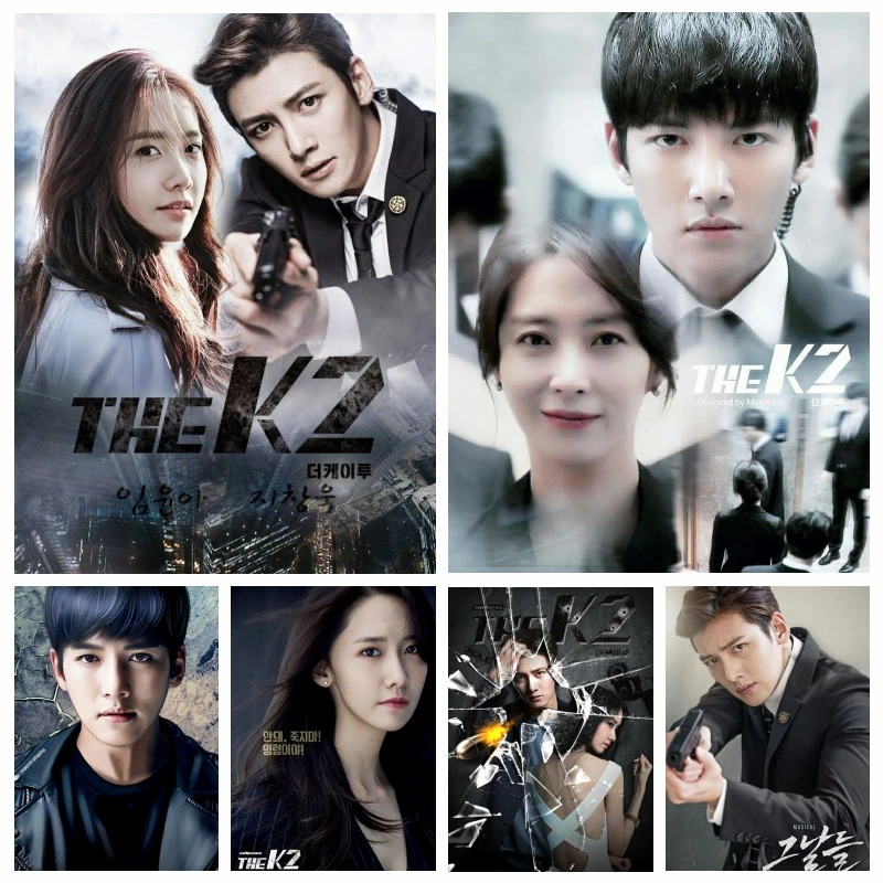 5d Full Drills The K2 Korean Drama Ji Chang Wook Diamond Art Painting Poster Embroidery Cross ...