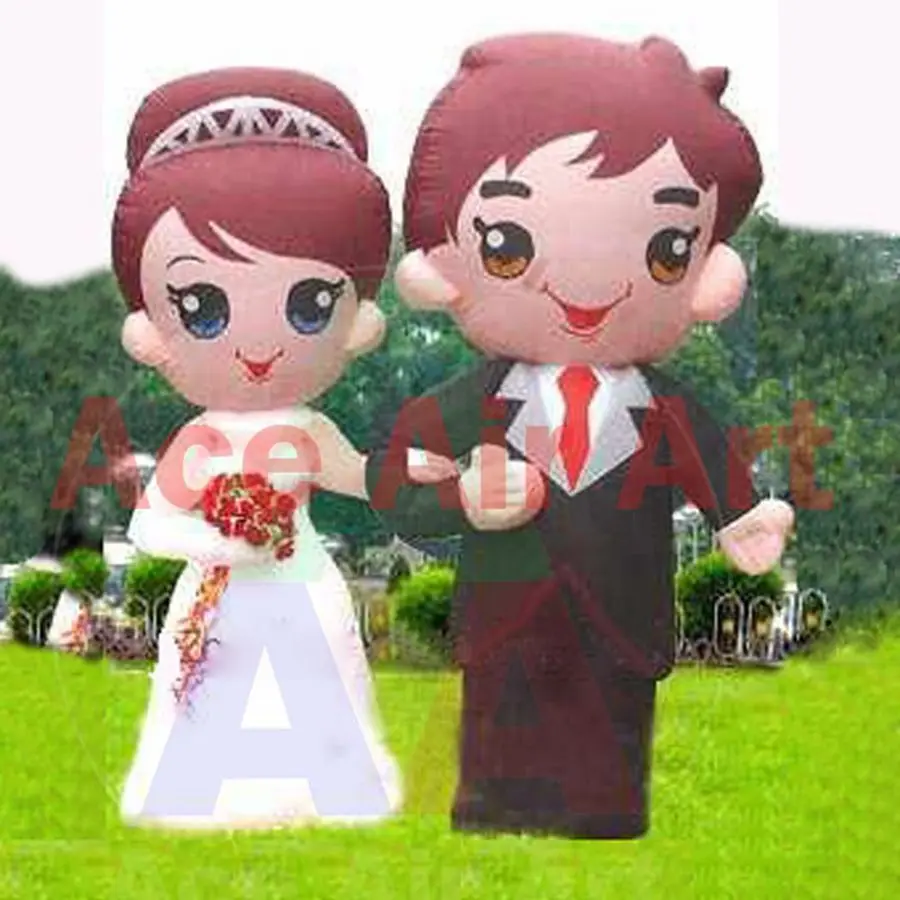 4m-H-attractive-Giant-Decoration-Inflatable-Bride-and-Groom-From ...
