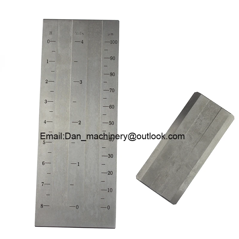 Dupla Groove Finomságmérő, Grindométer, Finomságmérő Bgd242/3 (0-100Um ...