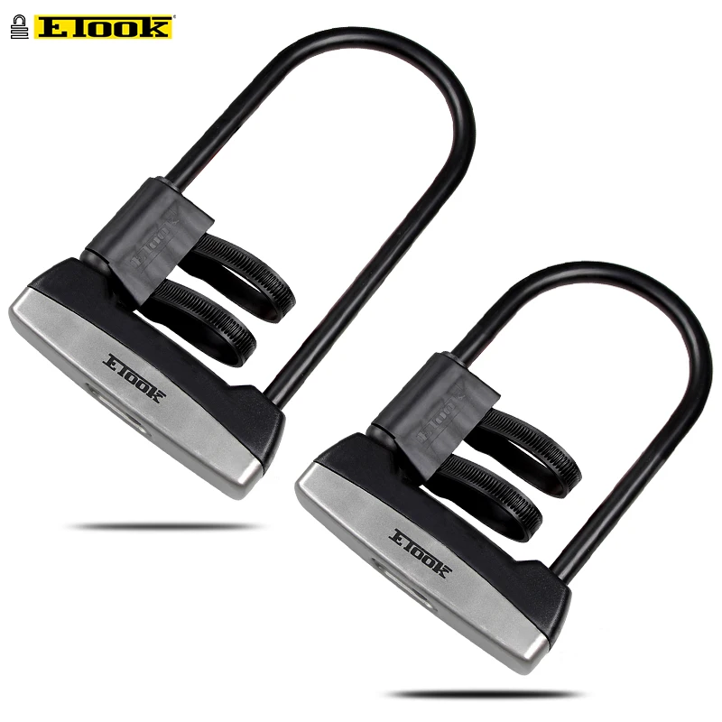 Etook U lock Bike Lock Anti theft Steel Electric Bicycle Scooter ...