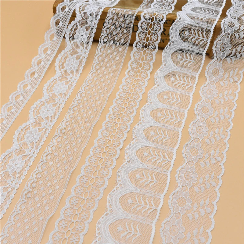 10yards White Lace Ribbon Wide French African Lace Fabric For Sewing ...