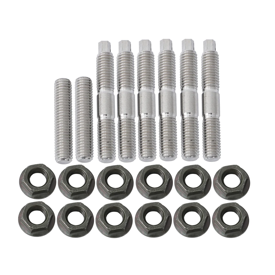 Titanium Cylinder Head Studs Nuts & Engine Bolt Kit