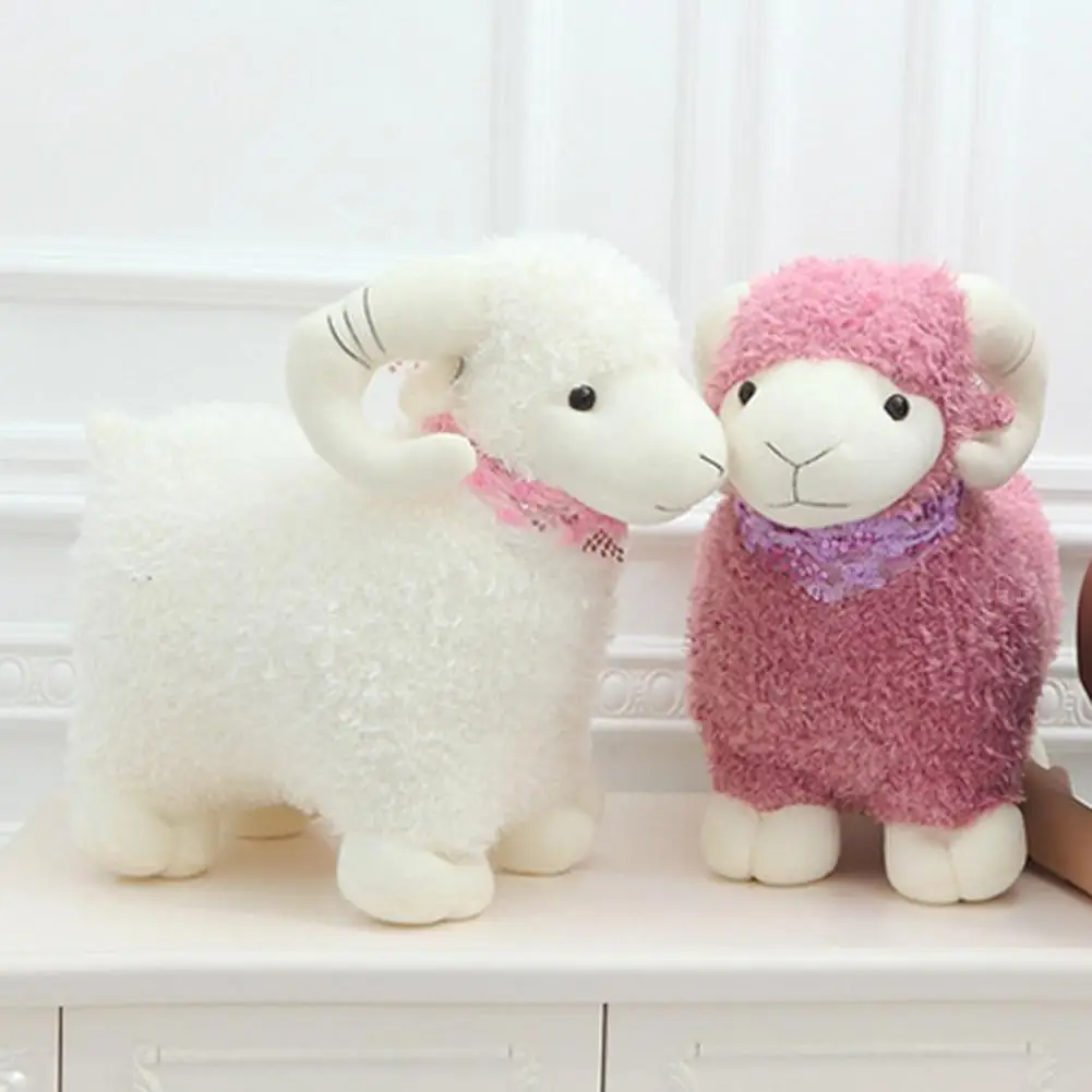 Cute Sheep Plush Toys Soft Plush Dolls Stuffed Animal Toy Lovely Home ...