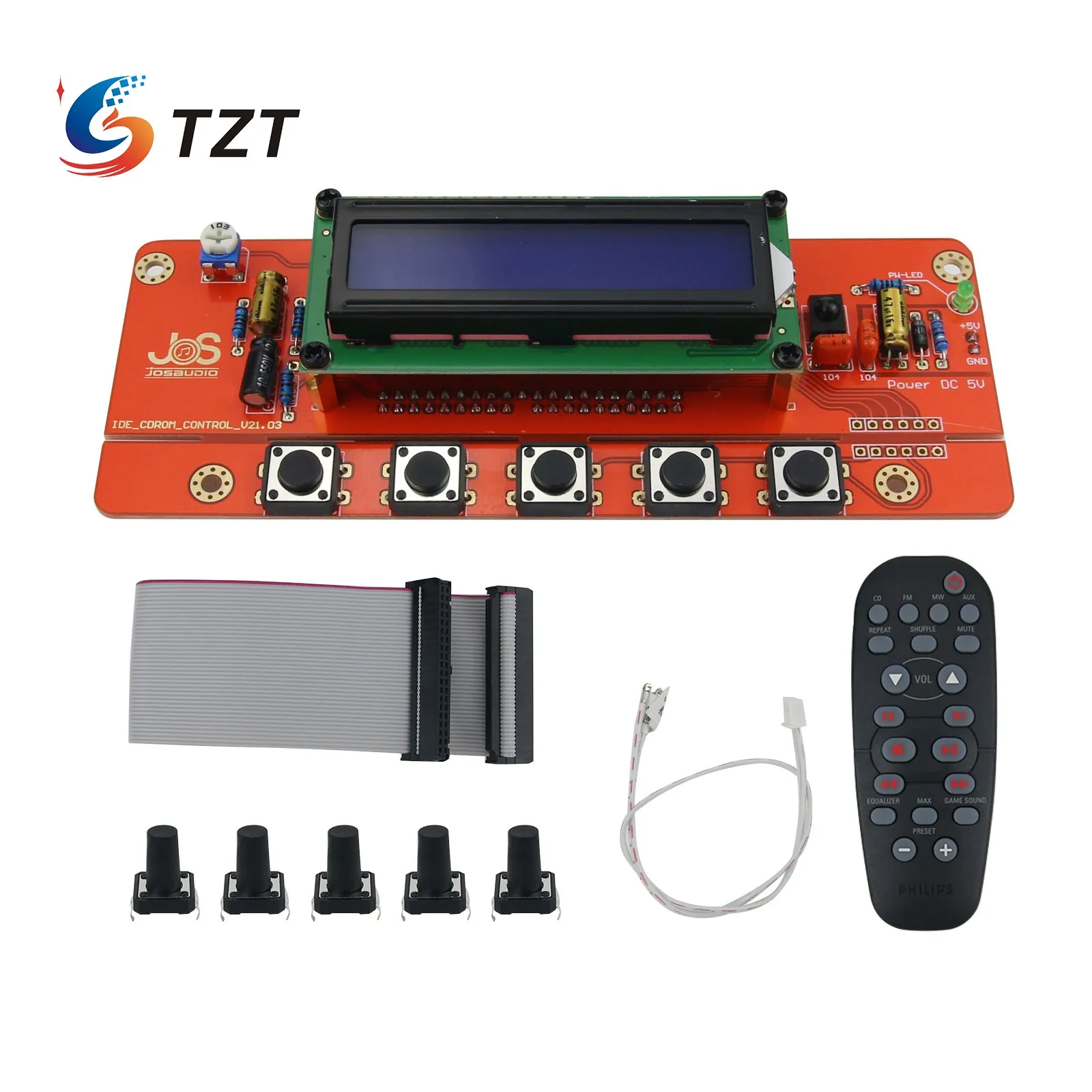 TZT CD/DVDrom IDE 광학 드라이브 컨트롤러, 조립 DIY 광학 드라이브 CD 플레이어, CD-ROM CD-RW