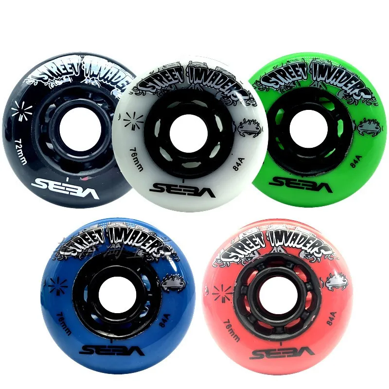 Hyper Seba Wheel 80mm Black White Street Invaders Roller Skates Wheel ...