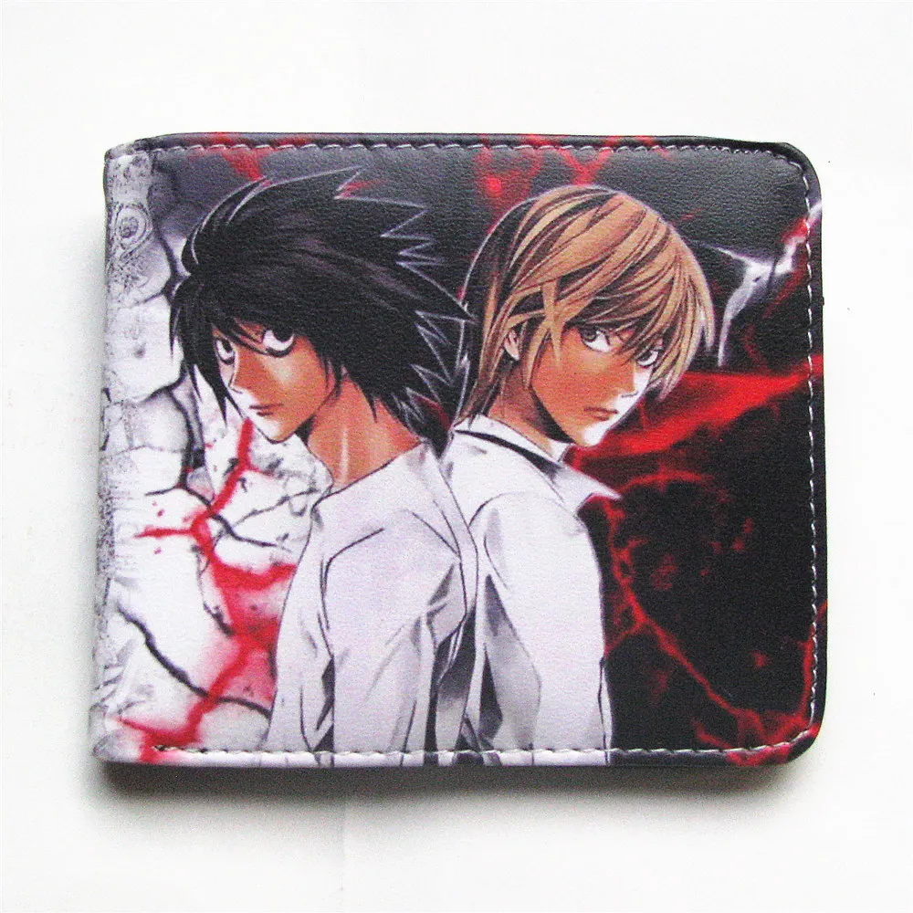 Death Note cartera de Anime para hombre y mujer, tarjetero, bolsillo ...