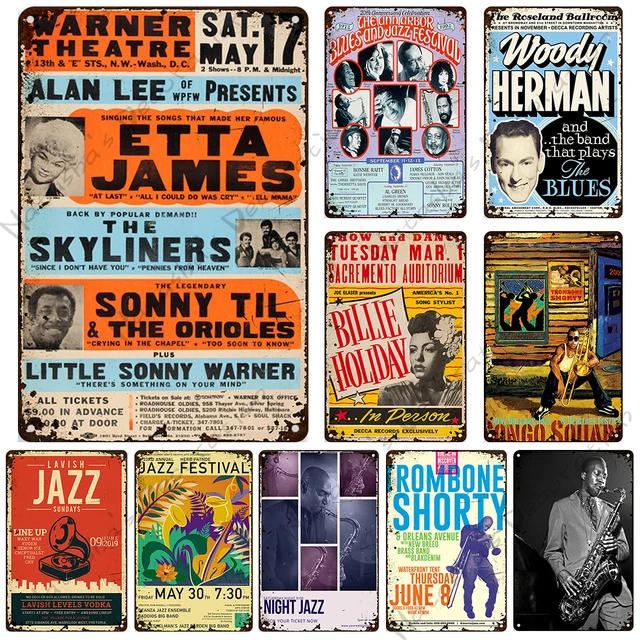 1920s Jazz Posters
