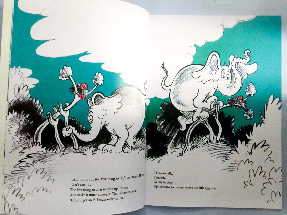 Horton Hatches The Egg Coloring Page