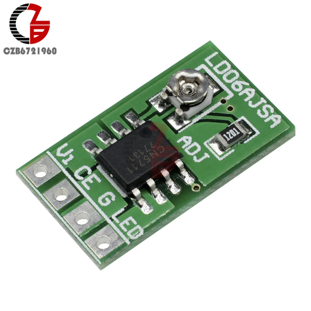 DC 2.V-6V LED Driver Module 30-1500mA Constant Current 3.3V 3.7V 5V PWM ...
