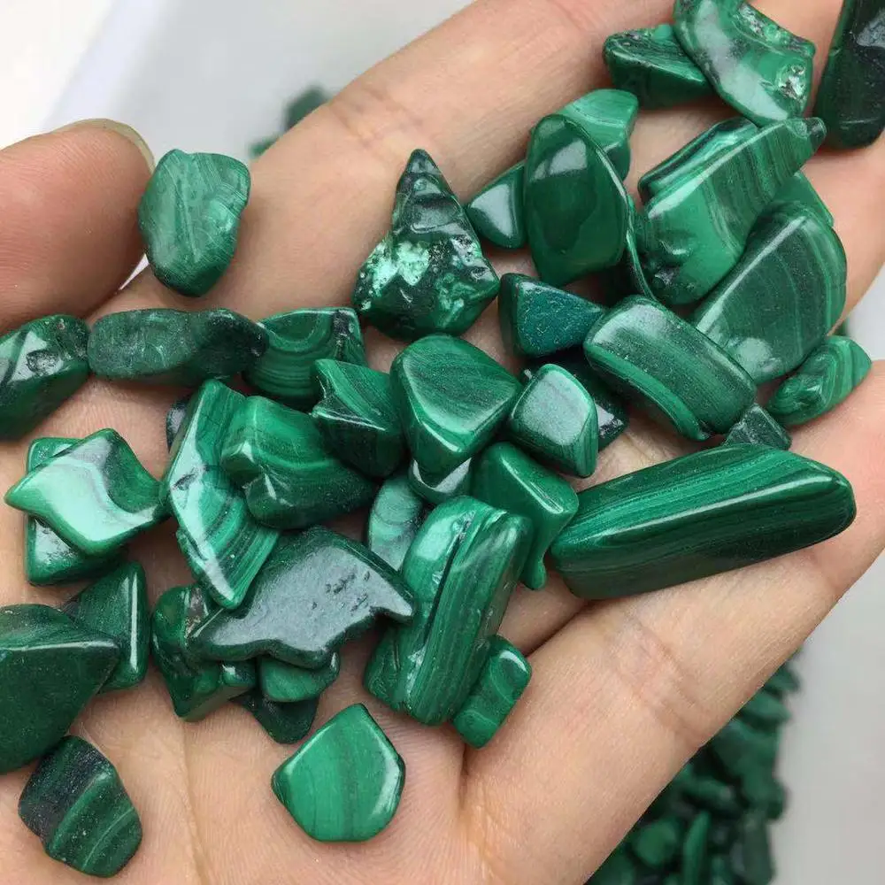 Malachite Tumbled Stones