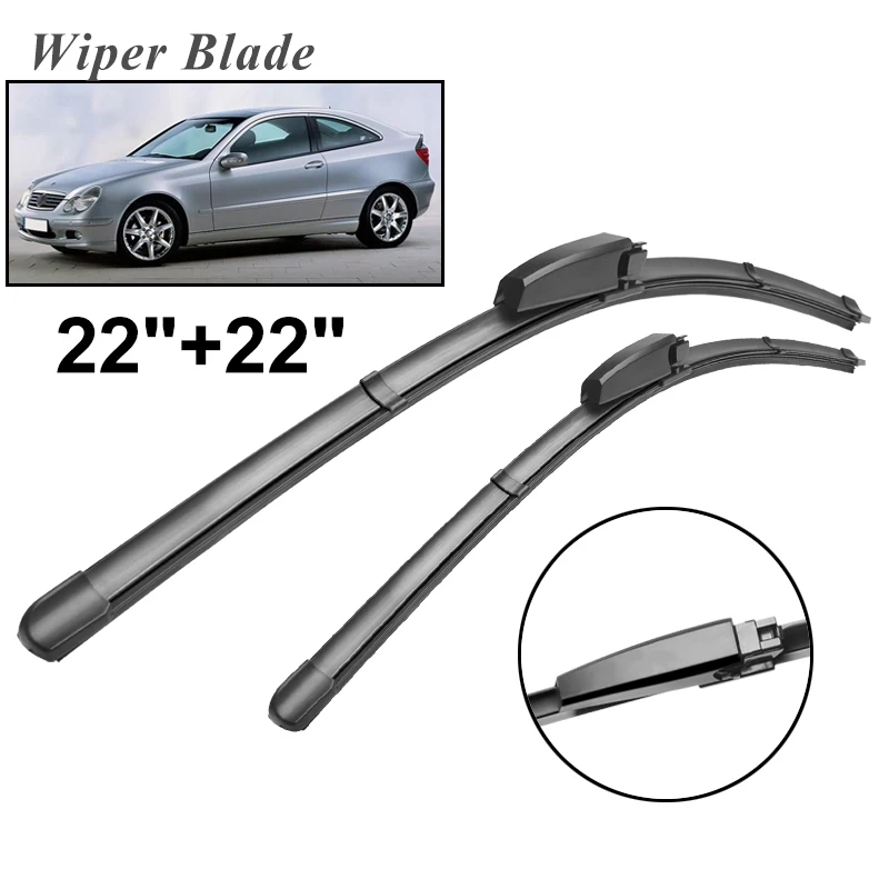 Okowiper-RHD-LHD-Front-Wiper-Blades-For-Mercedes-Benz-C-Class-W203-2004 ...