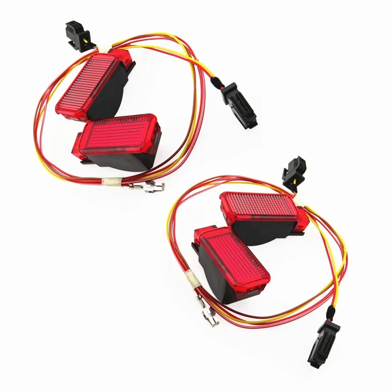 Car Red Door Panel Warning Lights Safety Indication Signal Lamp Cable ...