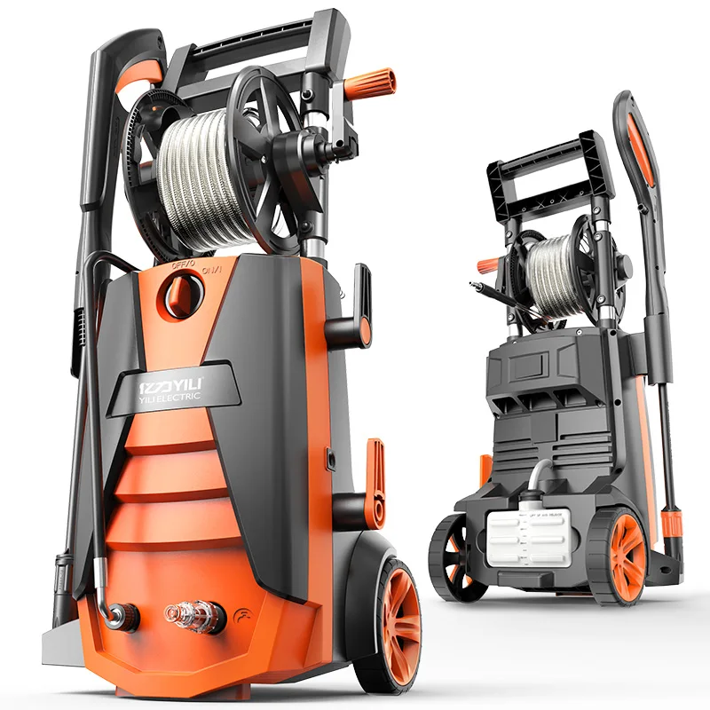 220V 50Hz brushless induction motor high pressure washing machine ...