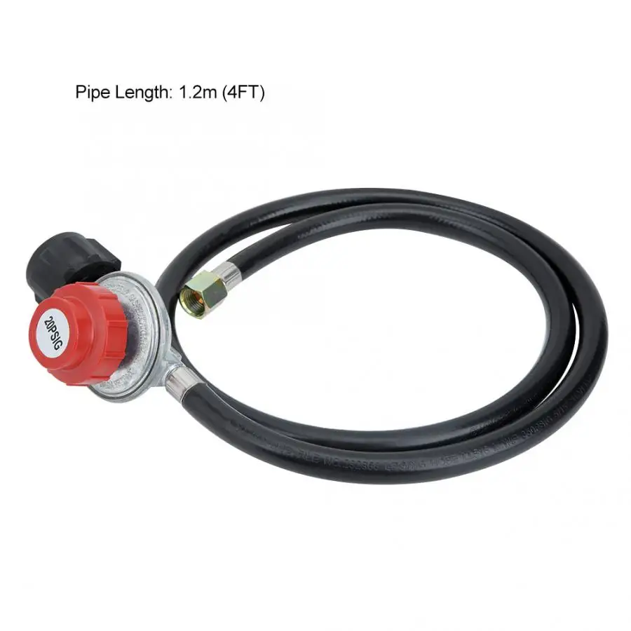 Hot Plate Stove 0-20 PSI Hose Propane High-Pressure Adjustable ...