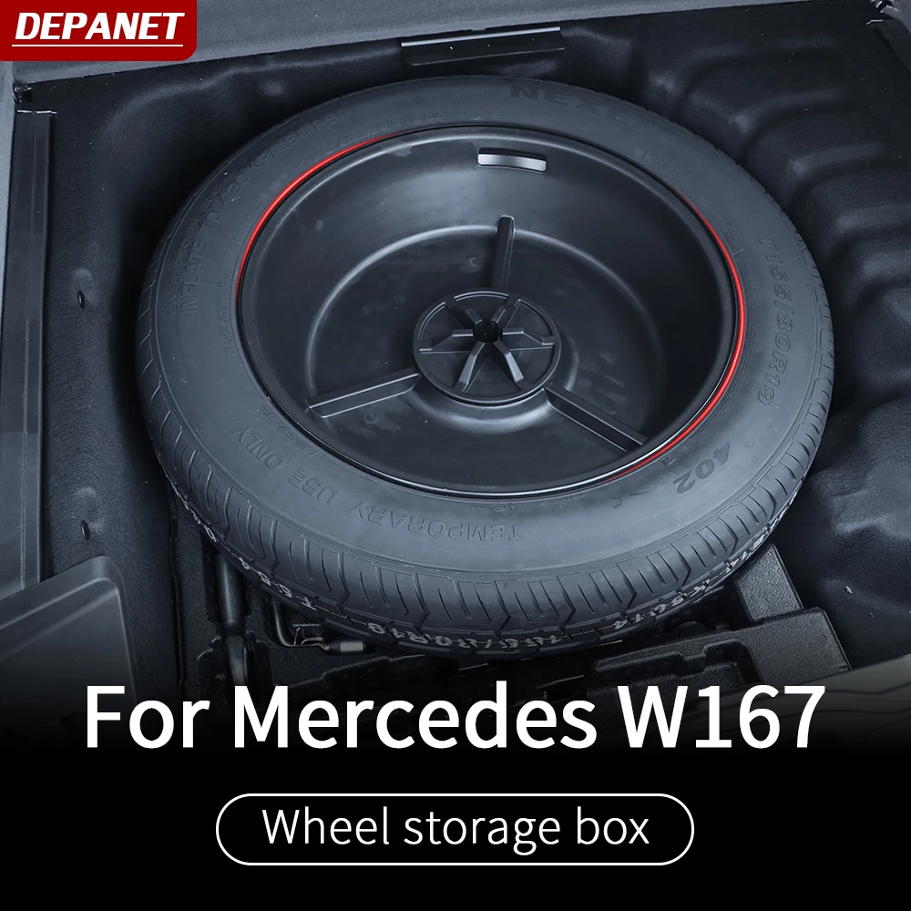 Spare tire storage box for Mercedes gle w167 gle 2020 gle 350/amg 450 ...