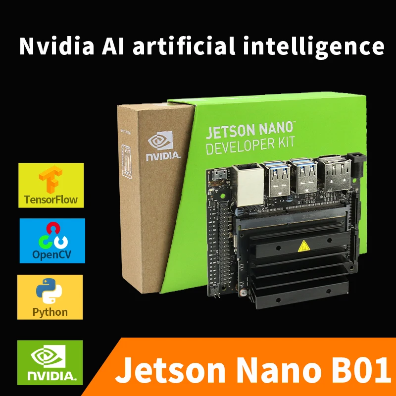NVIDIA-Jetson-Nano-Development-Board-Kit-4GB-Intelig-ncia-Artificial-AI ...