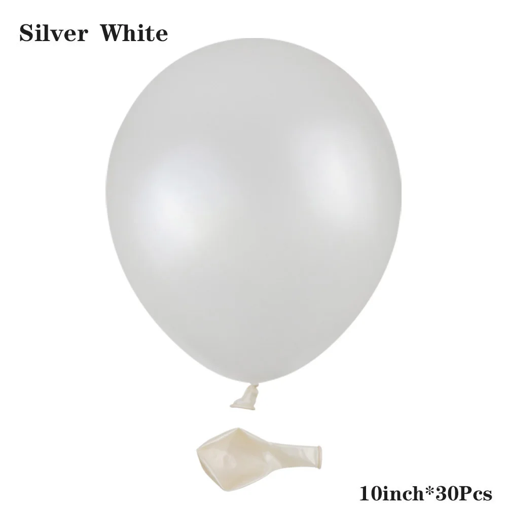 Globos con letras y números de aluminio de estilo negro plateado para ...