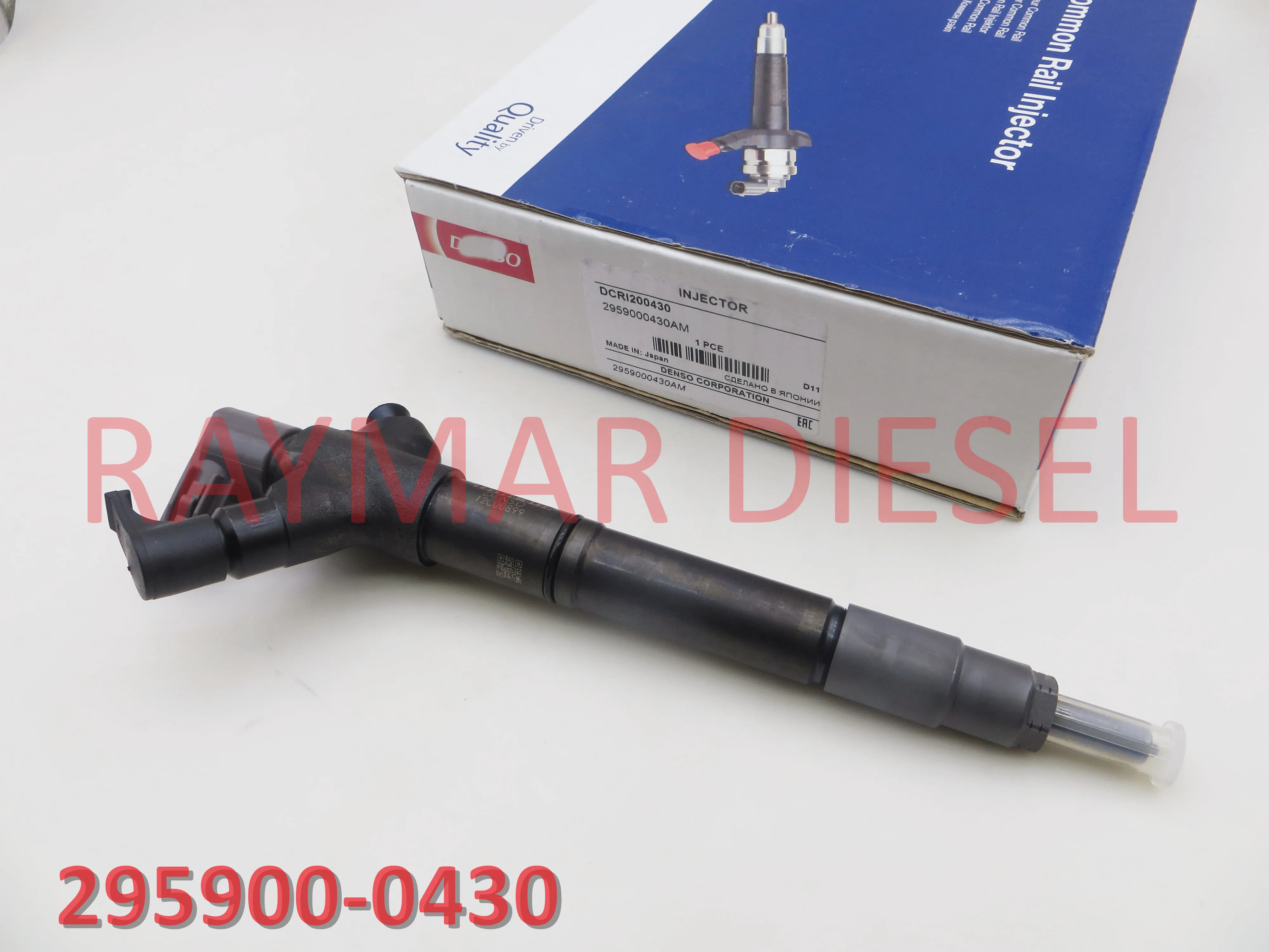 Genuine New Diesel Common Rail Fuel Injector 295900-0430, 295900-0180 ...
