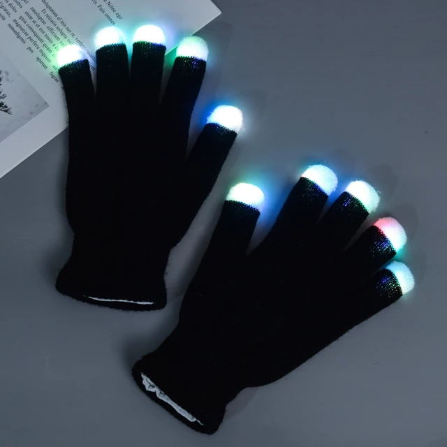 Rave Light Show Gloves