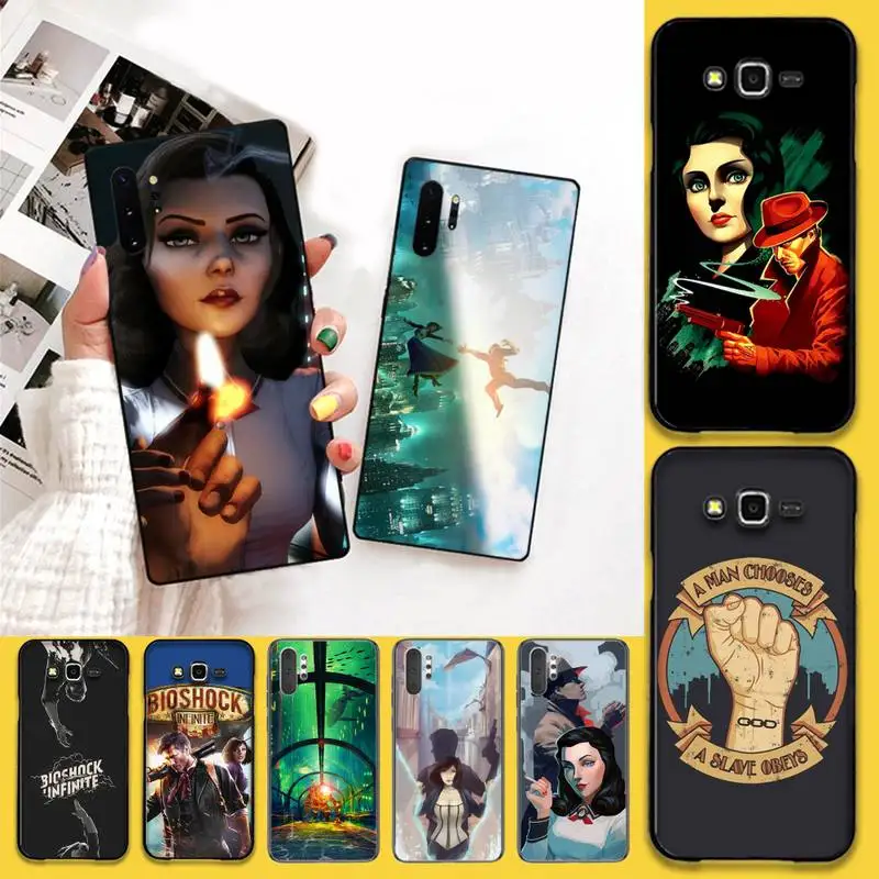CUTEWANAN Bioshock Infinite House Fitzroy Phone Case Cover For Samsung ...