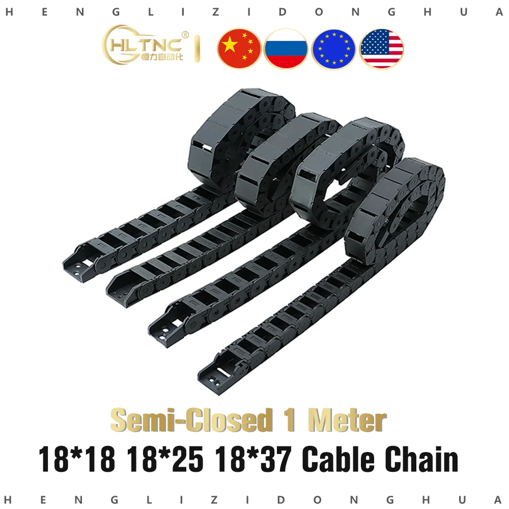 Plastic Towline Cable Drag Chain | Drag Chain End Connectors - Wire ...