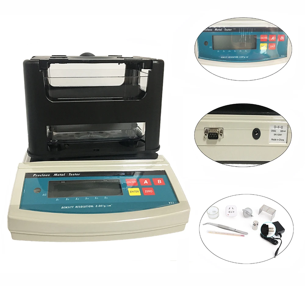 Solid Density Meter Dh-600 Electronic Digital Densimeter With 600g ...