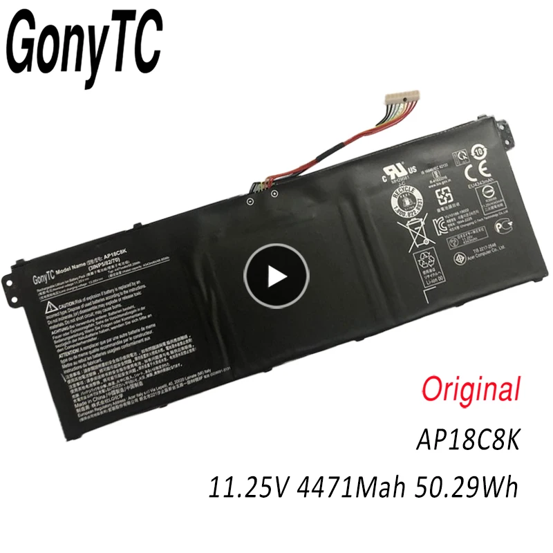 Original AC14B13J AC14B18J Laptop Battery For Acer Aspire, 46% OFF